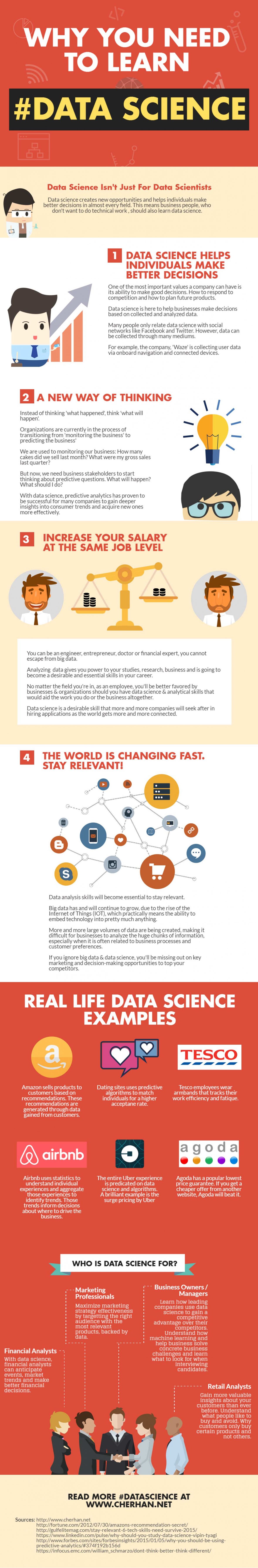 [Infographic] - Why You Need To Learn Data Science